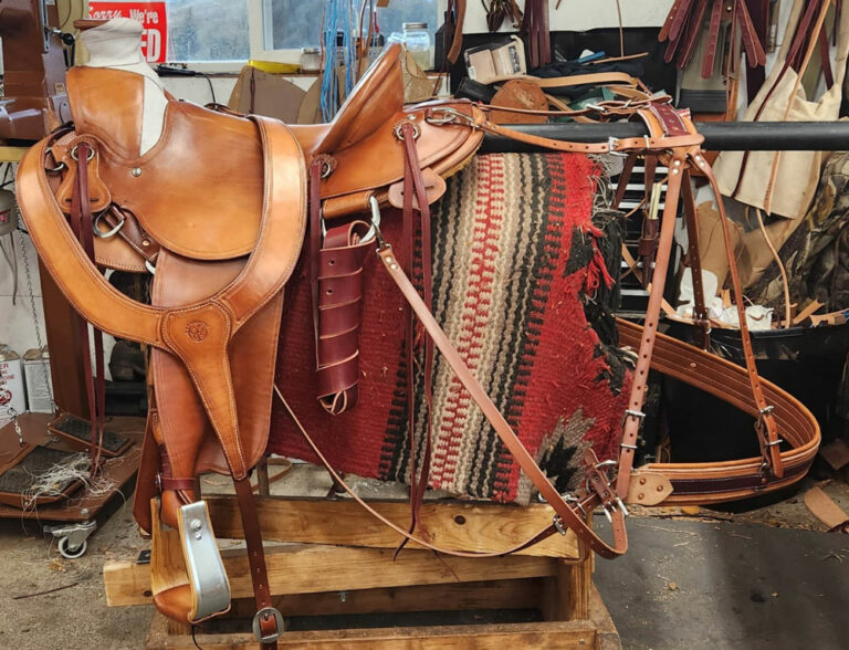 Gallery of custom slick fork, wade tree & working saddles | Idaho